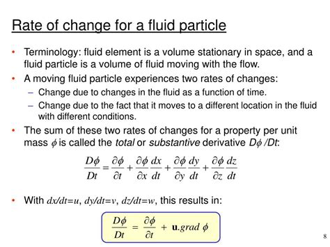 Ppt Lecture 3 Conservation Equations Applied Computational Fluid
