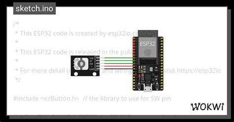 Drehgeber Wokwi Esp32 Stm32 Arduino Simulator