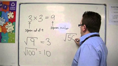 Gcse Maths From Scratch 4 08b Square Roots Youtube