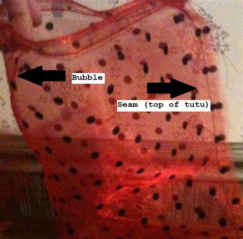 The Shiny Side A Tutu Tutorial ~ Ladybug Bubble Hem Tutu