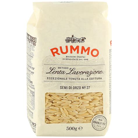 RUMMO Макароны Semi di orzo №27, 500 г купить по низкой цене на STORRO.RU