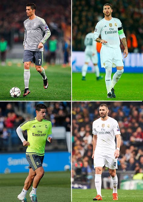 Pics Real Madrids Hottest Players — Cristiano Ronaldo Sergio Ramos
