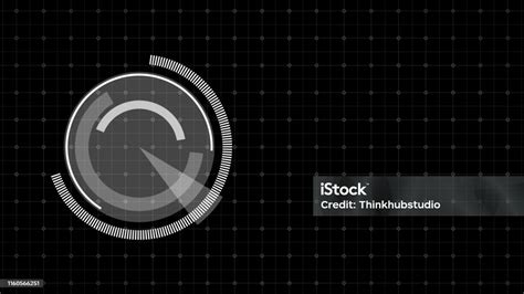 Digital Touch Screen Circle Rotation Analyzes Calculation Element