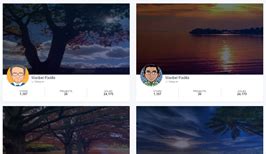 Preview Bootstrap Html Snippet Followers List