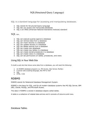 Relational Operations And Normalization DBMS Module UNIT Relational Operations And Studocu