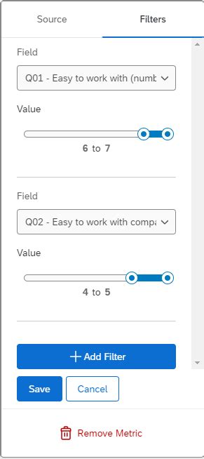 CX Dashboard Widget Display Of Total With Widget Filters Applied XM Community