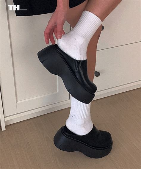 7cm 대박👡💚2col 유광 통굽 여성 키높이 뮬 통굽 플랫폼 여름 가죽 키작녀 사무실 7cm 스니커즈 슬리퍼 샌들 블랙 브라운 에이블리