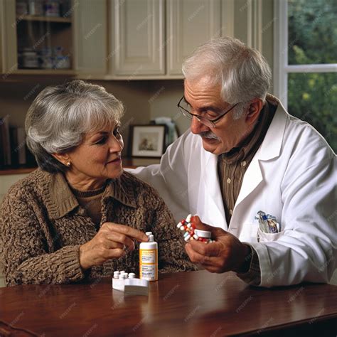 Patient Education On Medication Adherence Premium Ai Generated Image