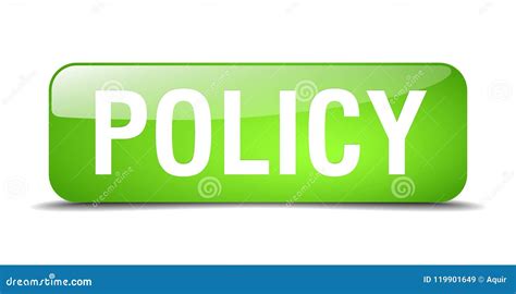 Policy Button Stock Vector Illustration Of Element 119901649