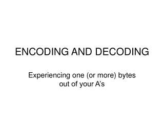 PPT Data Compressor Huffman Encoding And Decoding PowerPoint
