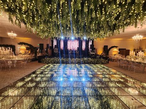 댄스 플로어 컬러 믹싱 효과 Led 스테이지 라이트 Dmx 인터랙티브 이벤트