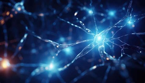 Ilustración De Estructura Neuronal Foto Premium