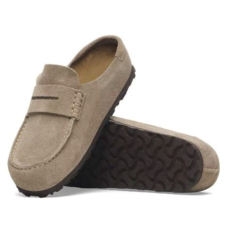 Sabot Birkenstock Naples Wrapped 1029710 — Taupe