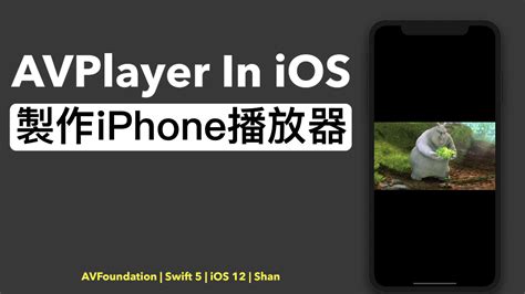 用 Swift 製作播放器！ios Avplayer 教學（一）：設定並播放 Avplayer By Shan Medium