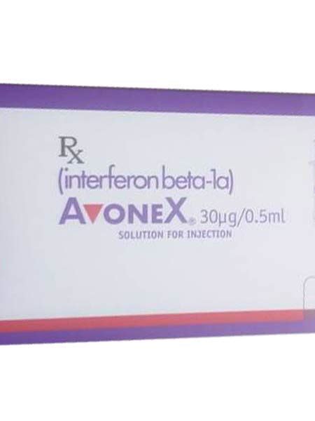 Buy Avonex Interferon Beta 1a 30 Mcg 6 Million Iu 0 5ml Online India