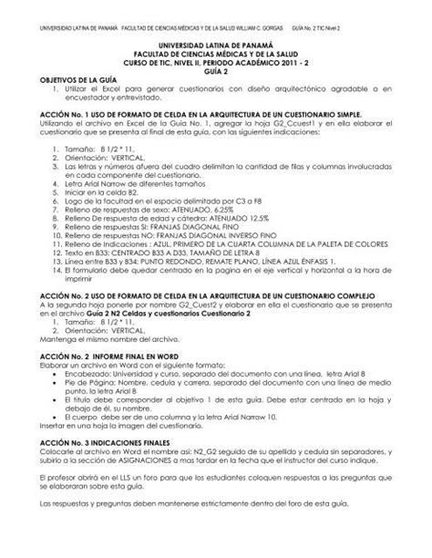 2011 2 N2 Excel 2 Celdas Y Cuestionarios Copy