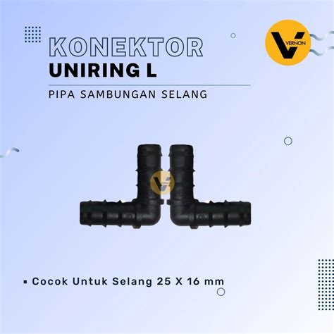 Jual Pipa Konektor Sambungan Selang Uniring L Mm Shopee Indonesia