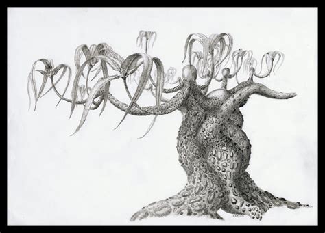 Tree I Made A Serious Mistake Sketching It With A Hard Pen Flickr