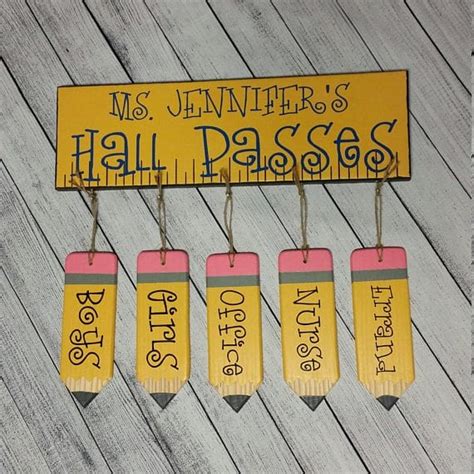 Hall Pass Ideas Youll Want To Steal For Your Classroom
