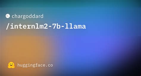README Md Chargoddard Internlm2 7b Llama At Main