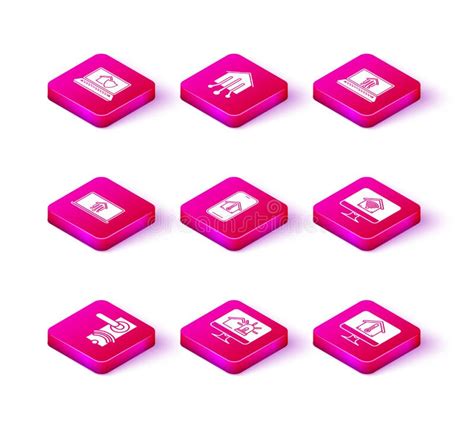 Set Digital Door Lock With Wireless Technology For Unlock Computer Monitor Smart House And