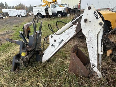 Bobcat Backhoe Attachment Live And Online Auctions On