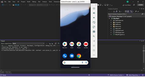 How To See The Net Maui Sample Application Instead Of Home Screen