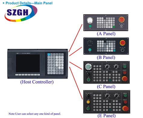 Szgh Best Quality 3 Axis Cnc Lathe Controller Center Usb Cnc Lathe Cnc