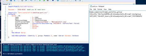 Create Users In Ad And Add Them To Groups 9 By Neally Programming And Development