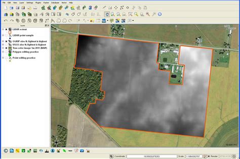 Gis Ag Maps Lidar Based Elevation Comparison For A Field