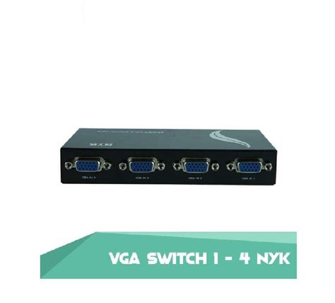 Jual Vga Switch 4 Port Manual Switcher 4 Input To 1 Output Di Seller Multi Komputer Palmerah