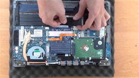 Замена шлейфа экрана в ноутбуке Acer Aspire S3 Youtube