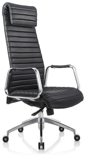 Кресло BN_Fc_Руководителя Echair-528 ML кожа черная, алюминий — купить ...