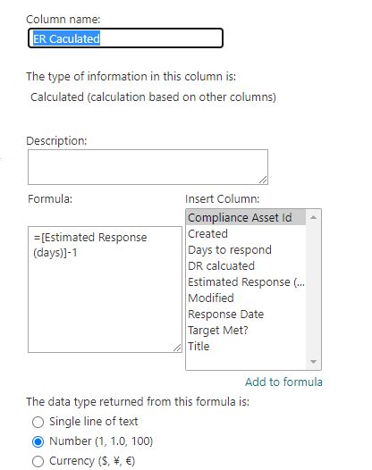 Sharepoint Online Calculated Column For If Not Working Sharepoint