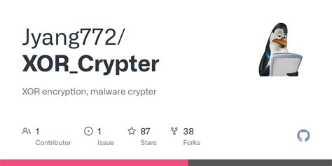 Github Jyang772 Xor Crypter Xor Encryption Malware Crypter