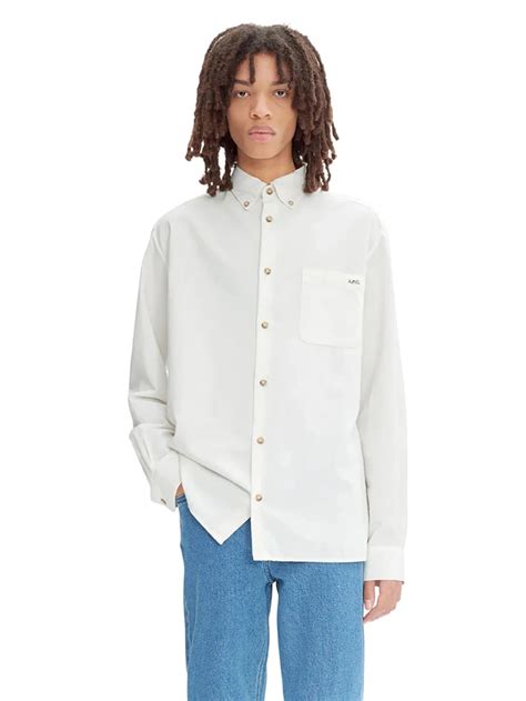 Apc เสื้อเชิ้ตผู้ชาย Mateo Logo ลด 70 Central Online