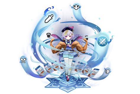 Buff Qiqi Genshin Impact Hoyolab