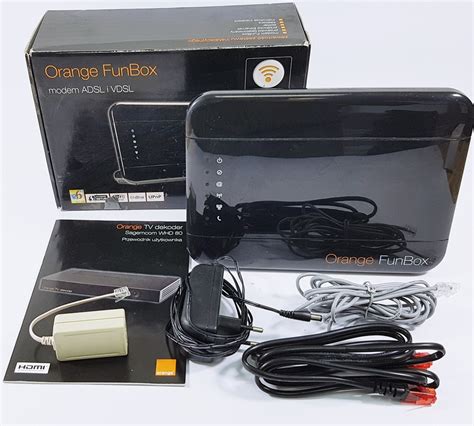 Orange Funbox Wifi Modem Adsl2 Neostrada 7276792003 Oficjalne Archiwum Allegro