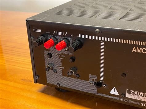 AMC Power Amplifier 2445 Audio Soundbars Speakers Amplifiers On Carousell