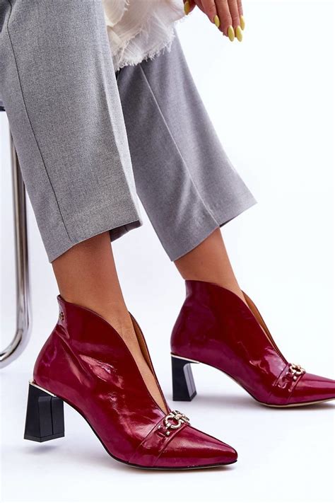 Heel Boots Model 183996 Step In Style Women`s Ankle Boots And Booties