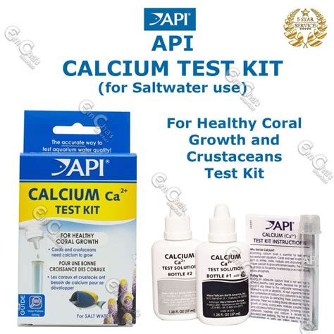 Api Calcium Test Kitplntapi Calcium Ca2 Test Kit For Healthy Coral
