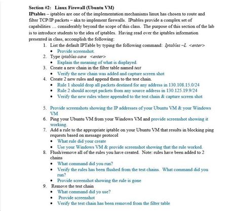 Firewalls Packet Filtering Background As Chegg Com