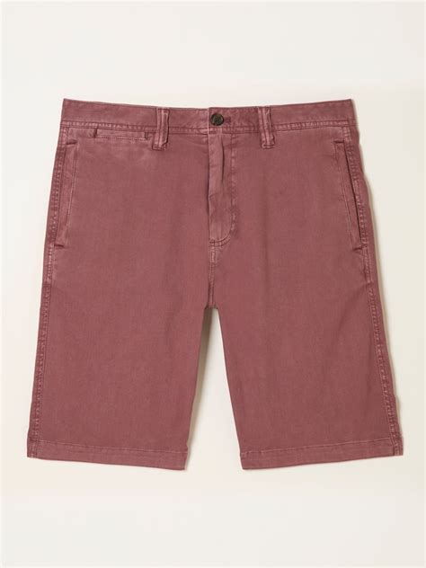 Buy Fatface Stow Rust Red Garment Dye Chino Shorts From Next Ireland