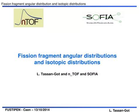 Ppt 232 Th Fission Fragment Angular Distribution Ffad Powerpoint