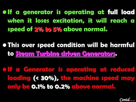 Loss Of Excitation
