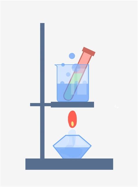 Gambar Lakukan Ilustrasi Gelas Beaker Percobaan Gelas Kimia