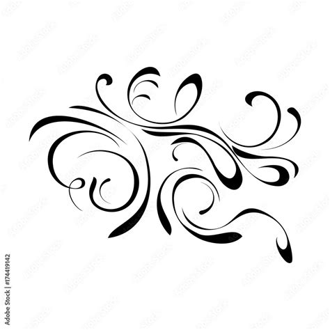 Curved Lines Drawing