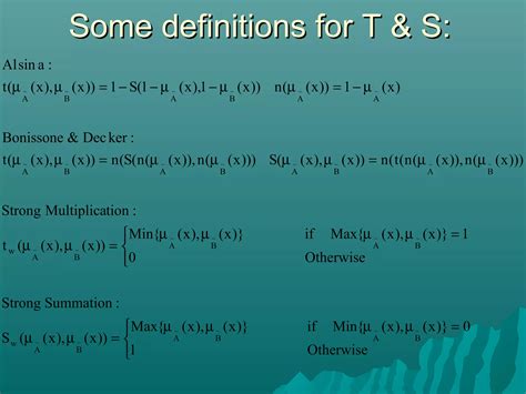 Fuzzy Calculation Ppt