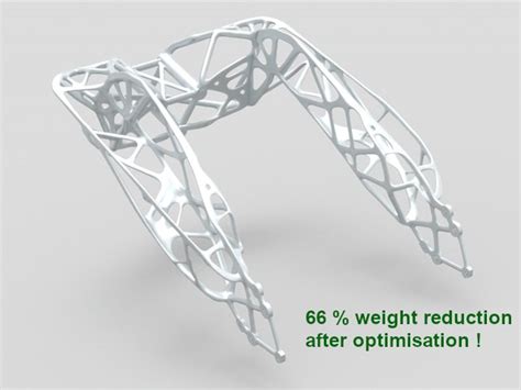 Topology Optimisation Camera Swing Arm Generative Design In Practice Goebel Engineering