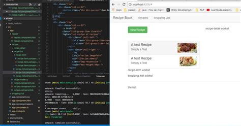 Creating A Recipe Selector Using Angular 5 And Firebase Still